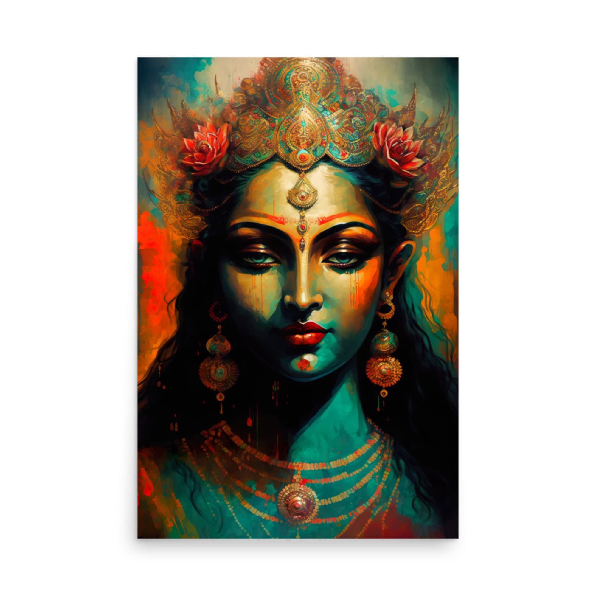 Lakshmi Digital Art | Shakti Art | Goddess Art | Divine Feminine ...