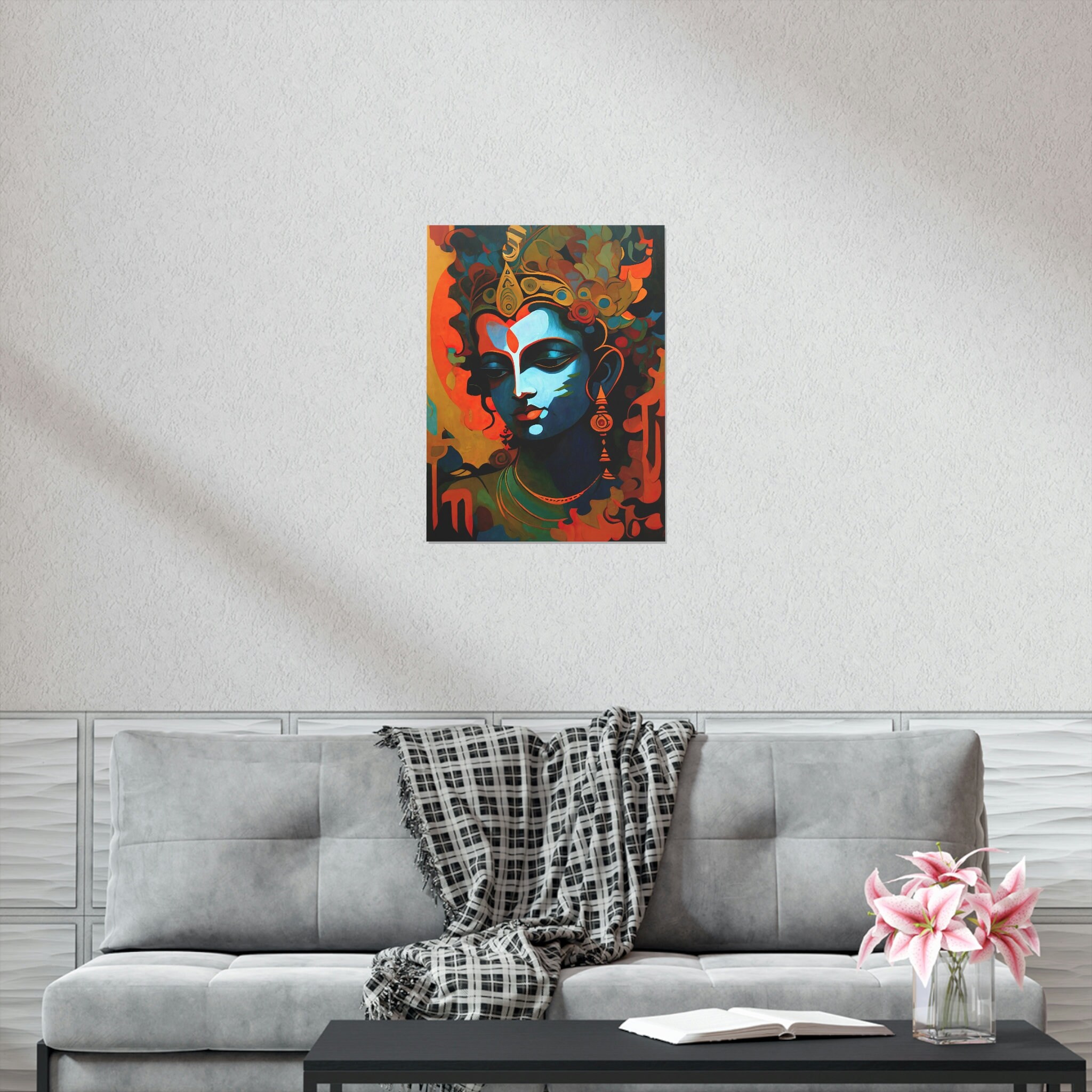 Modern Krishna Digital Art | Krishna Painting | Hare Krishna | Bhakti ...