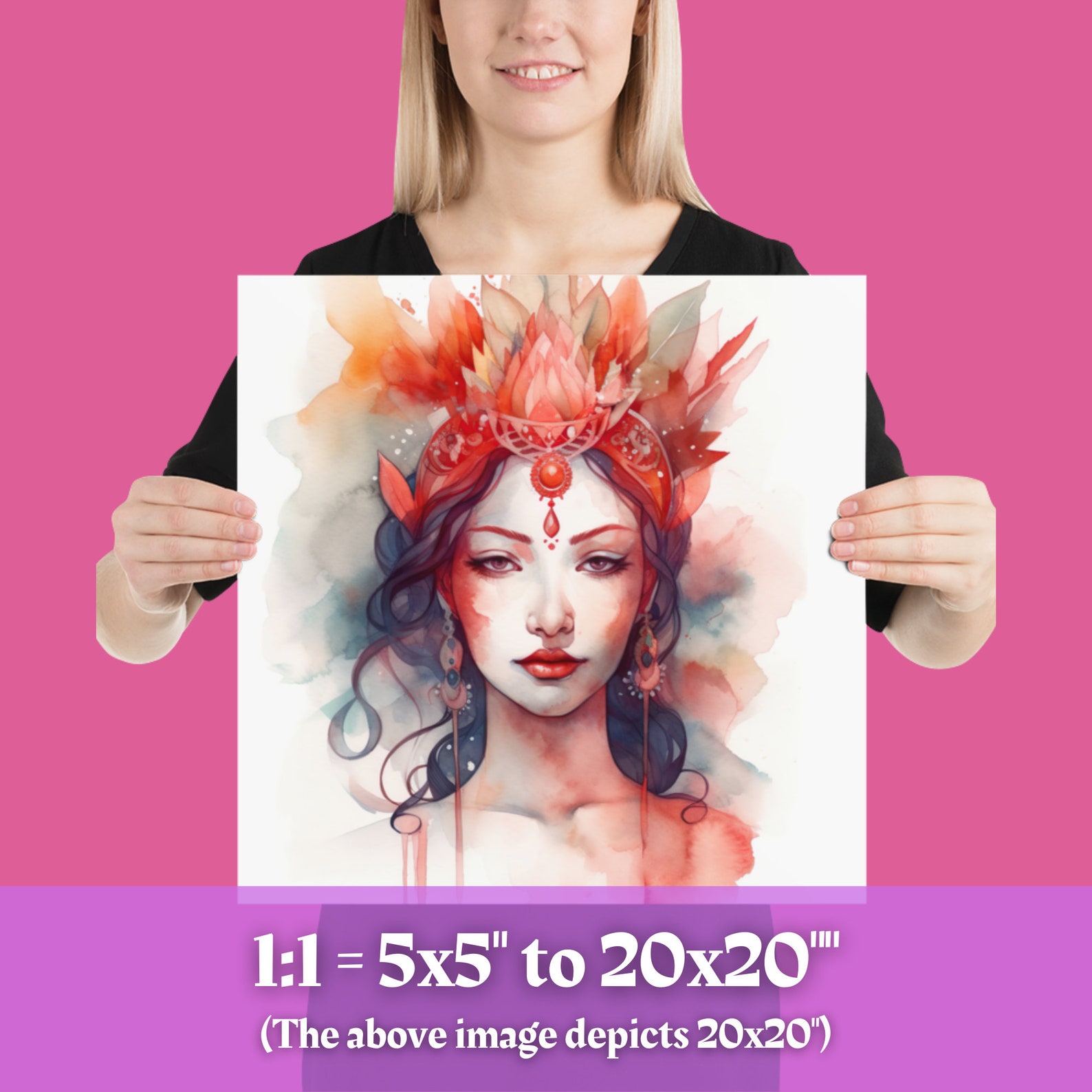 Goddess Lakshmi Digital Art | Goddess Lakshmi Art | Goddess Art ...