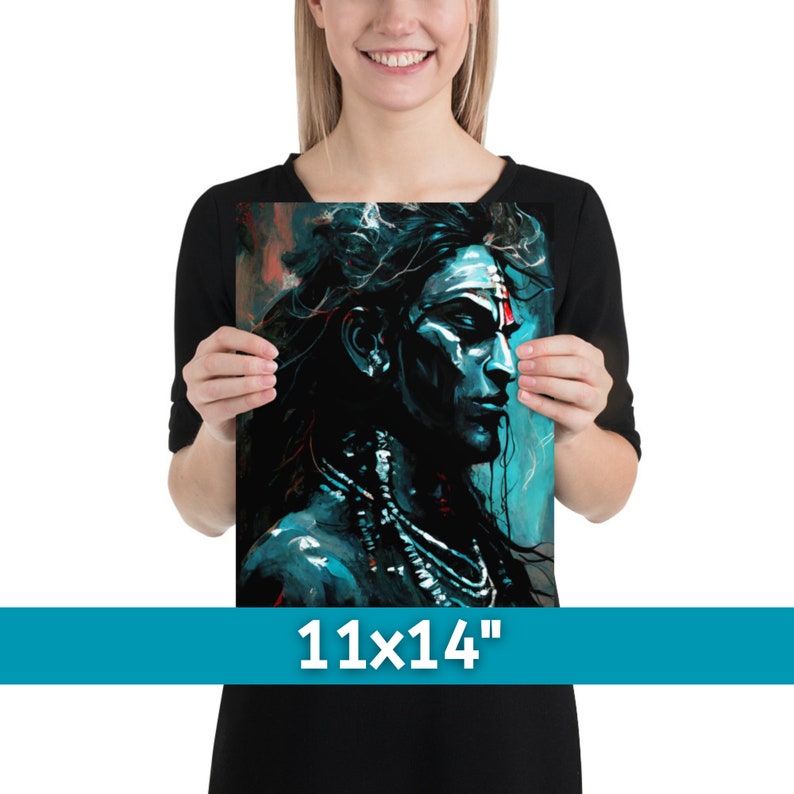 Lord Shiva Art Hindu Gods Shadow Work Left Hand Path the Shadow Mystic ...