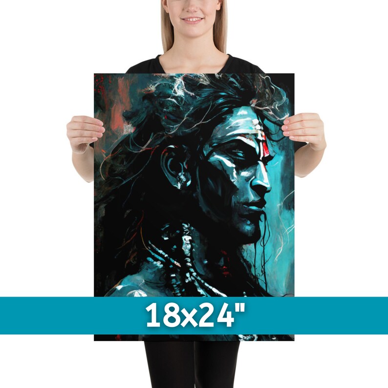 Lord Shiva Art Hindu Gods Shadow Work Left Hand Path the Shadow Mystic ...