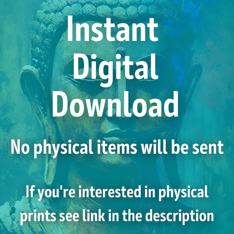 Buddha Printable Spiritual Art Buddha Art Peaceful Art Zen Art Buddha ...