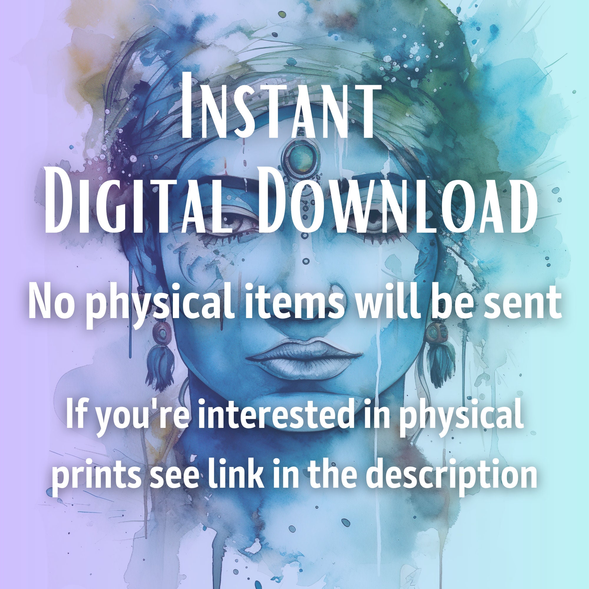 Krishna Picture Yoga Printables Krishna Print Krishna Art - Etsy