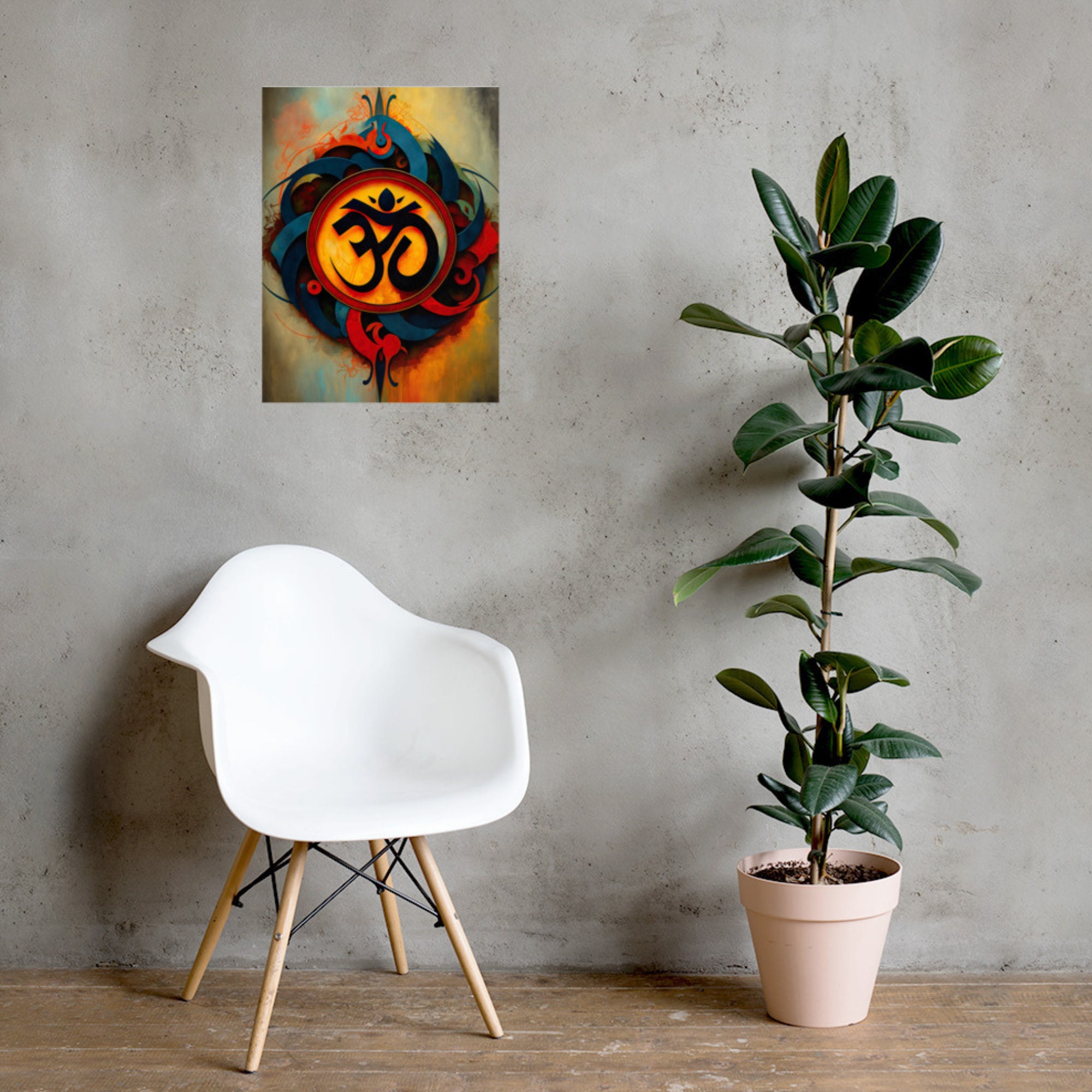 Aum Symbol Digital Art | Om Symbol | Mystical Art | Meditation Art ...