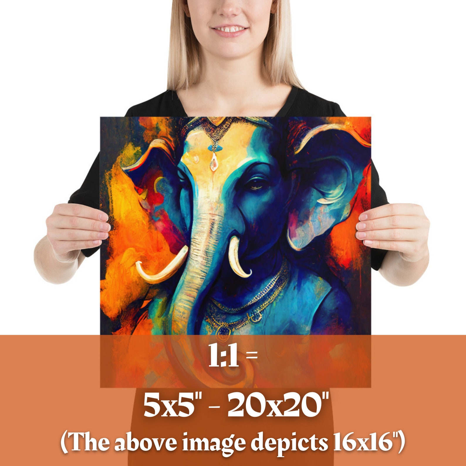 Ganesh Hindu Art Printable | Ganesha Poster | Mystical Art | Ganesha ...