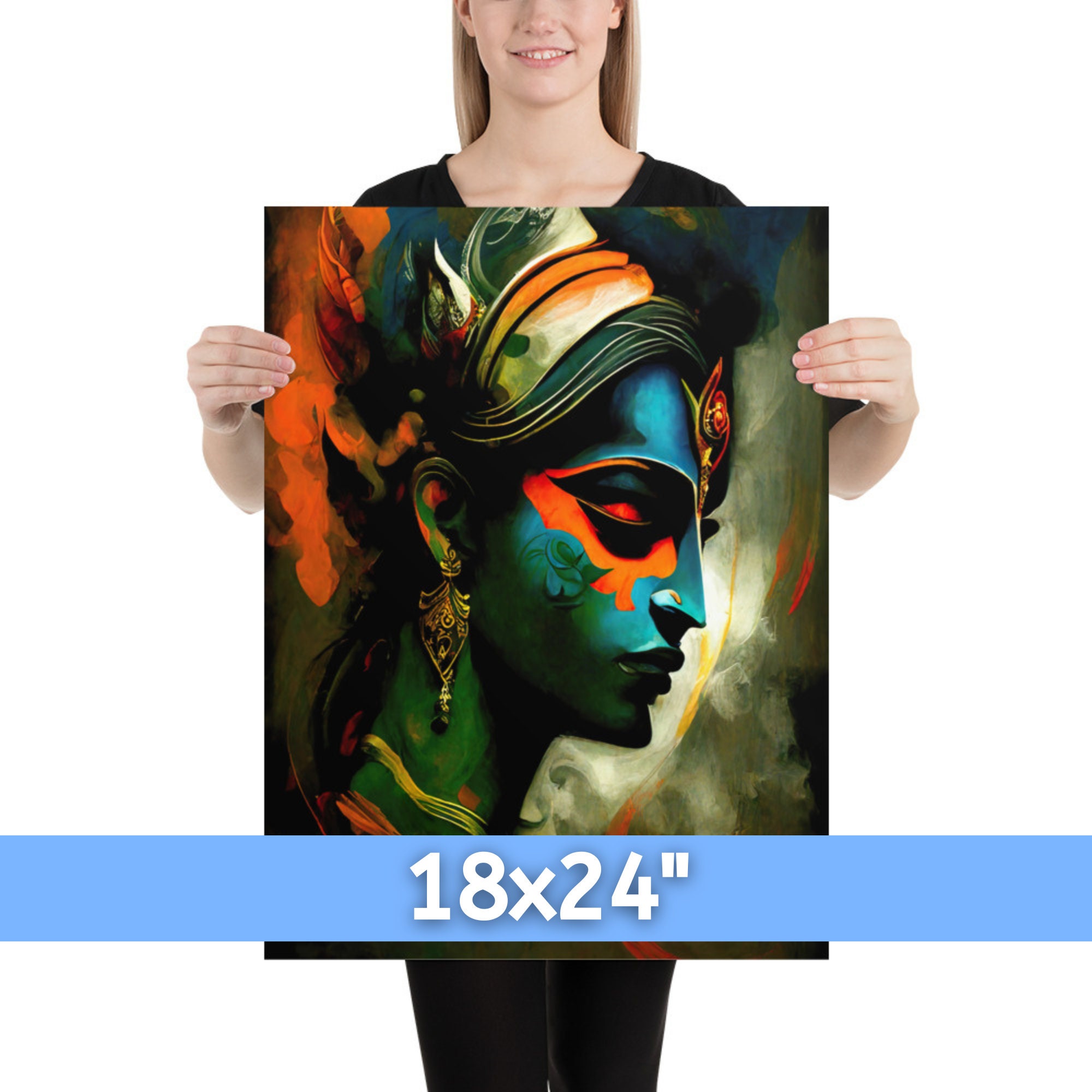 Avatar Krishna Print Krishna Art Krishna Painting Krishna Picture Hare ...