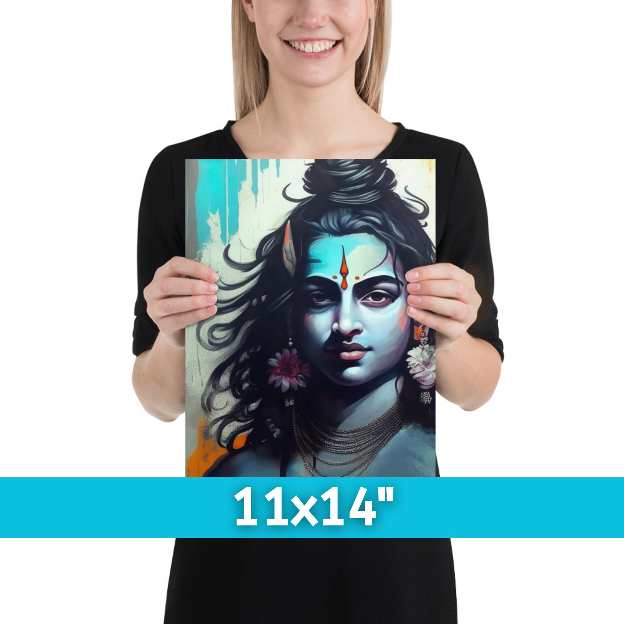 Shiva Art Shiva Poster Lord Shiva Shiva Painting Hindu - Etsy