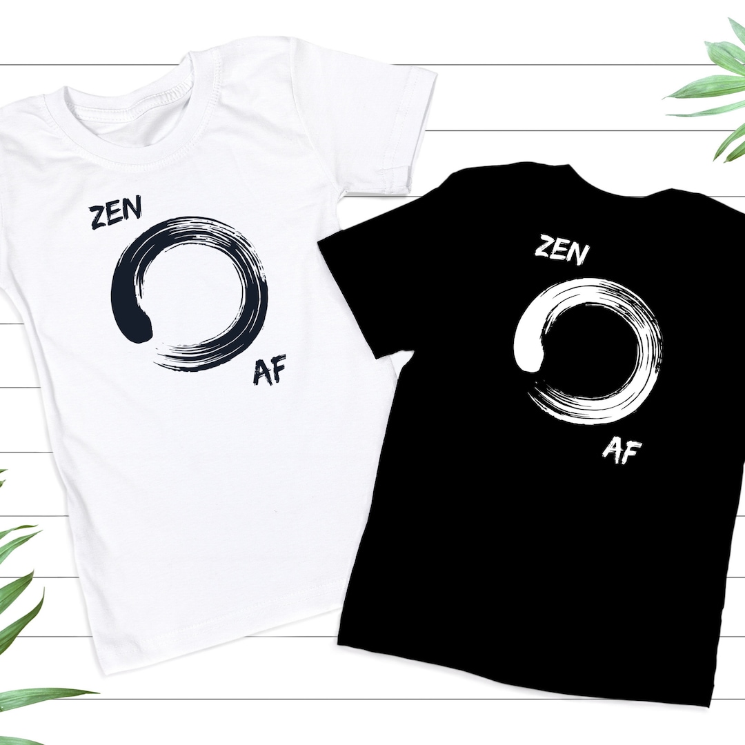 Zen AF T Shirt | Zen Shirt | Yoga T Shirt | Yoga Tee | Yoga T-shirt ...