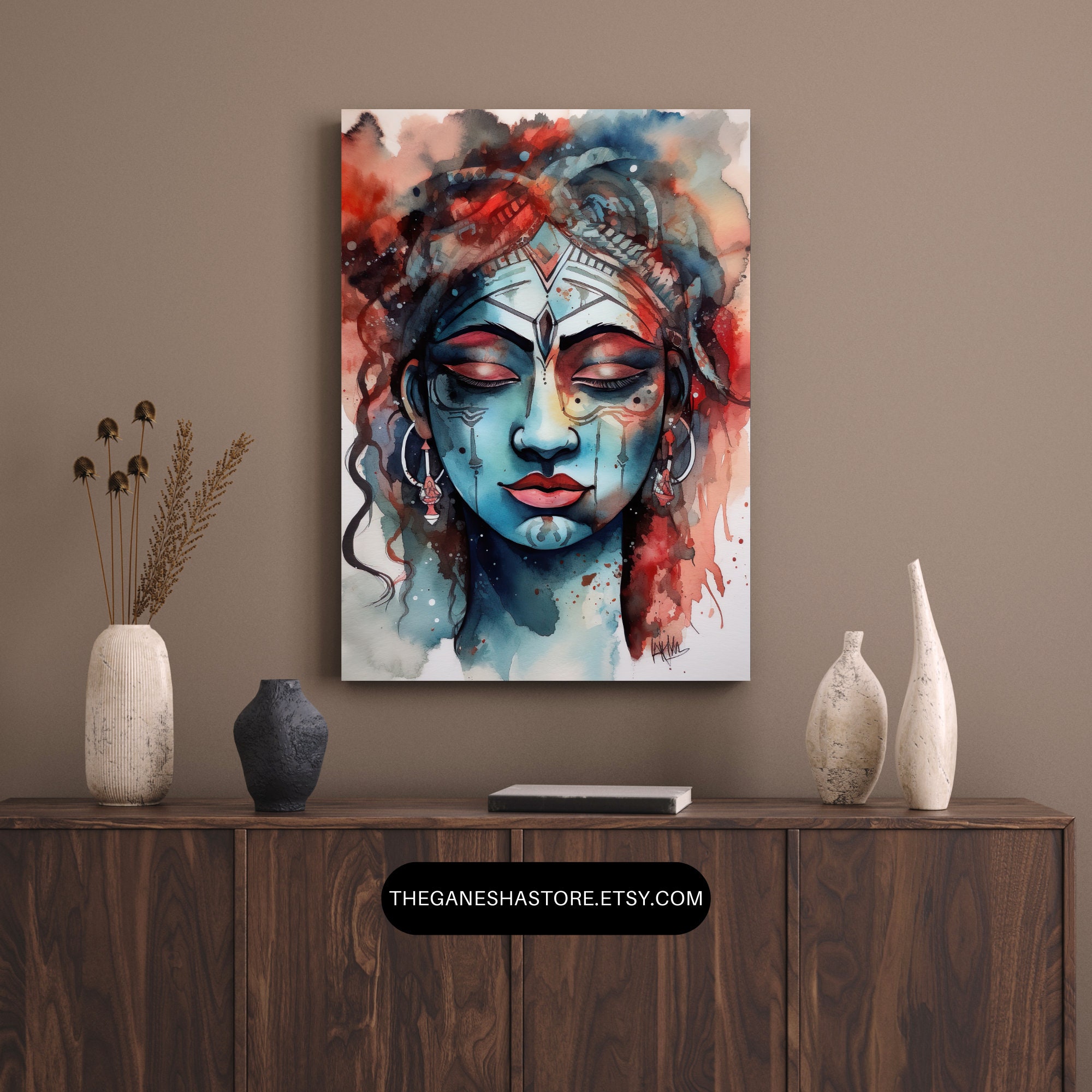 Goddess Kali Printable Art | Kali Poster | Kali Art | Divine Feminine ...