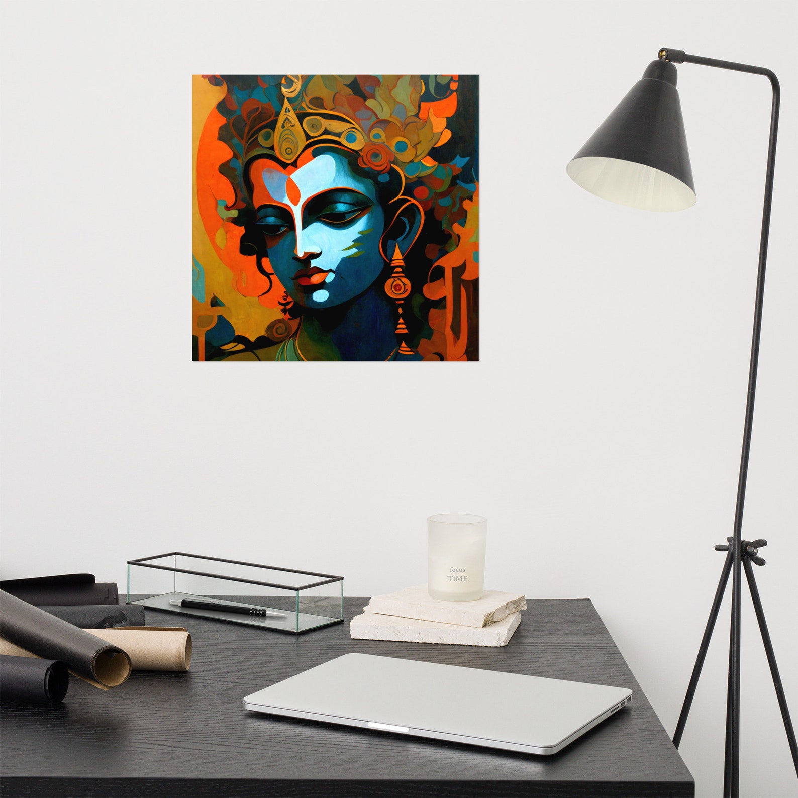 Modern Krishna Digital Art | Krishna Painting | Hare Krishna | Bhakti ...