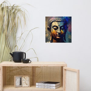 Buddha Printable Spiritual Art | Buddha Art | Peaceful Art | Zen Art ...