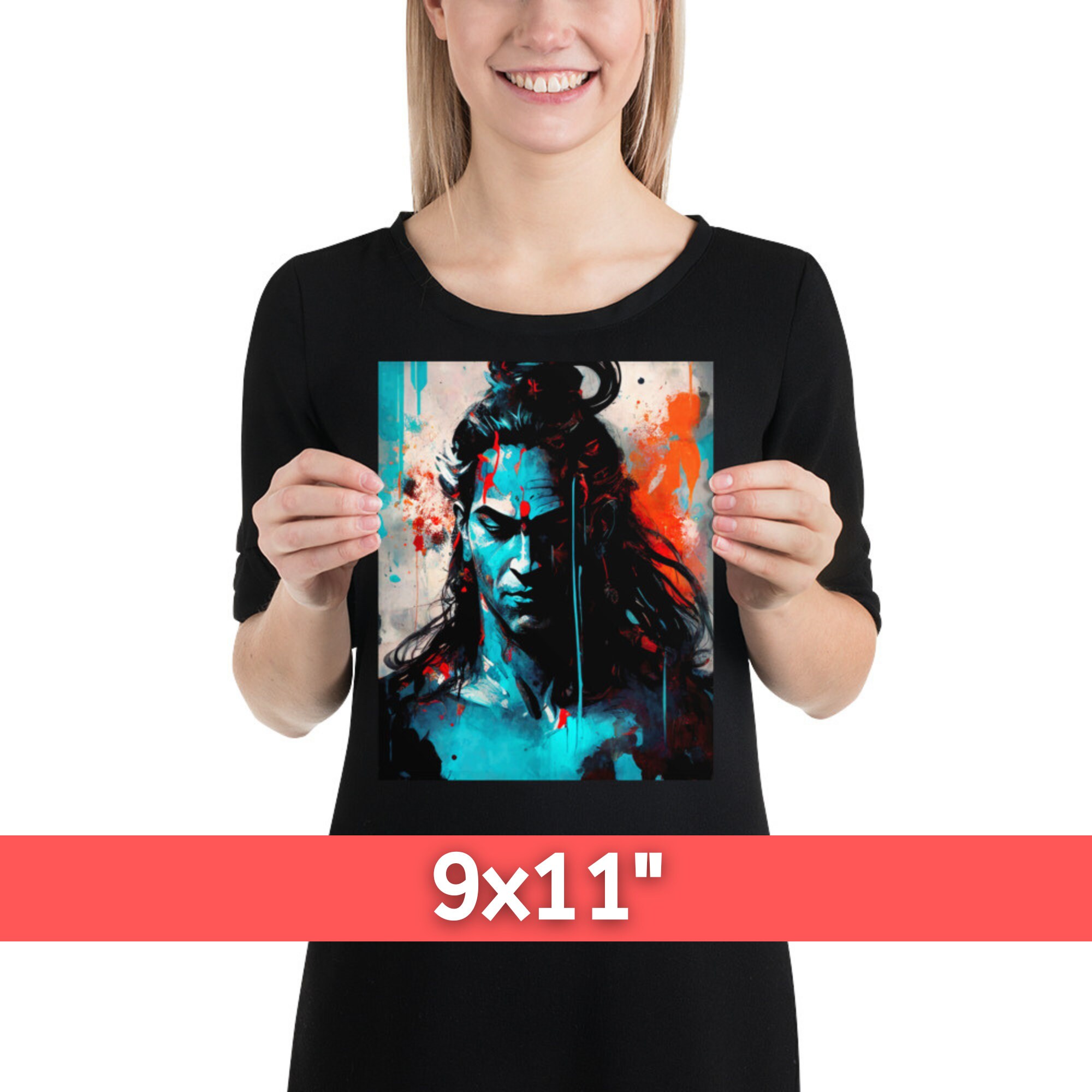 Lord Shiva Art | Shiva Print | Shiva Painting | Tantra | Warrior Art ...
