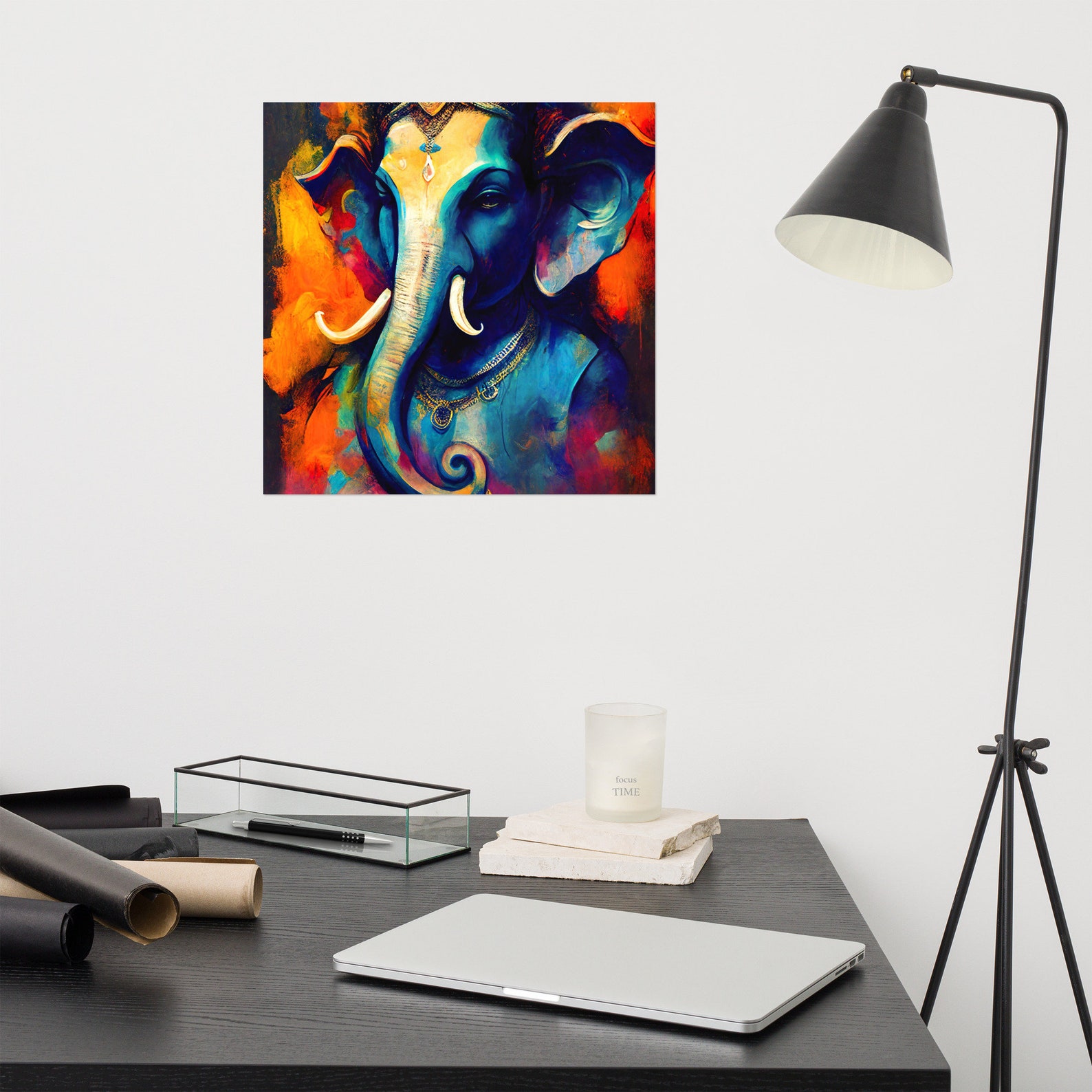 Ganesh Hindu Art Printable | Ganesha Poster | Mystical Art | Ganesha ...