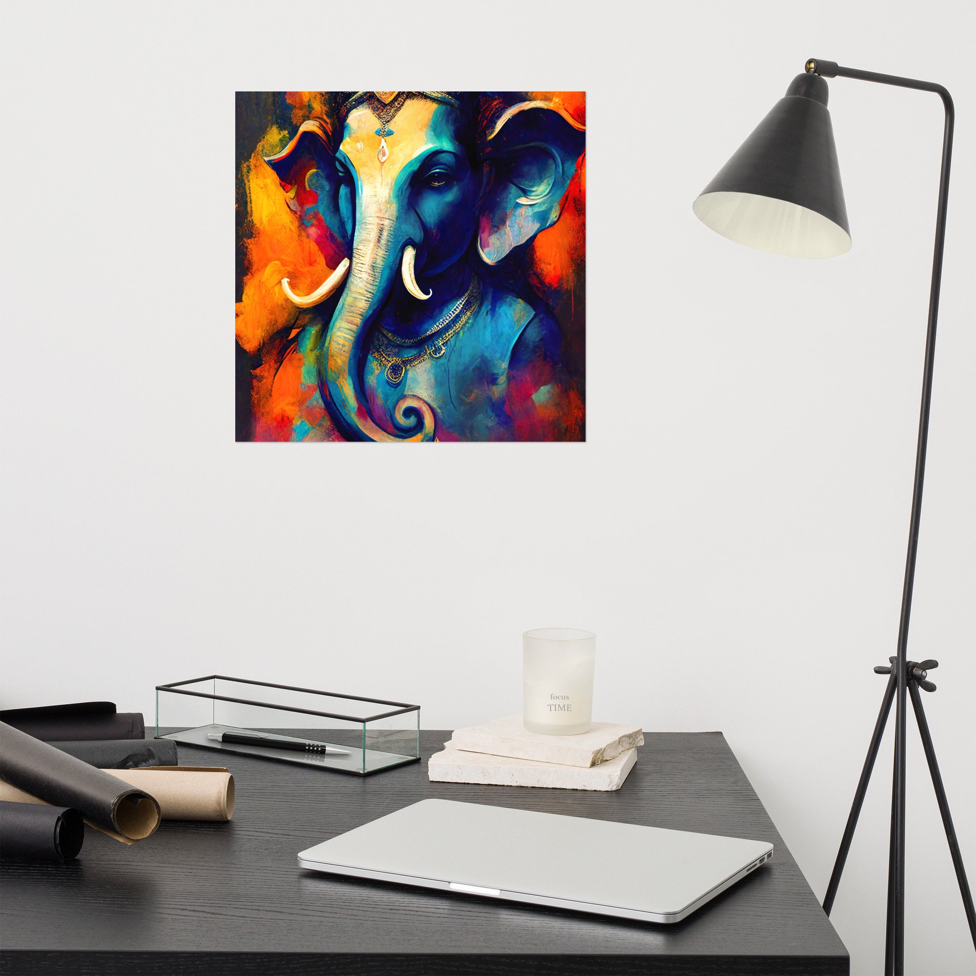 Ganesh Hindu Art Printable | Ganesha Poster | Mystical Art | Ganesha ...