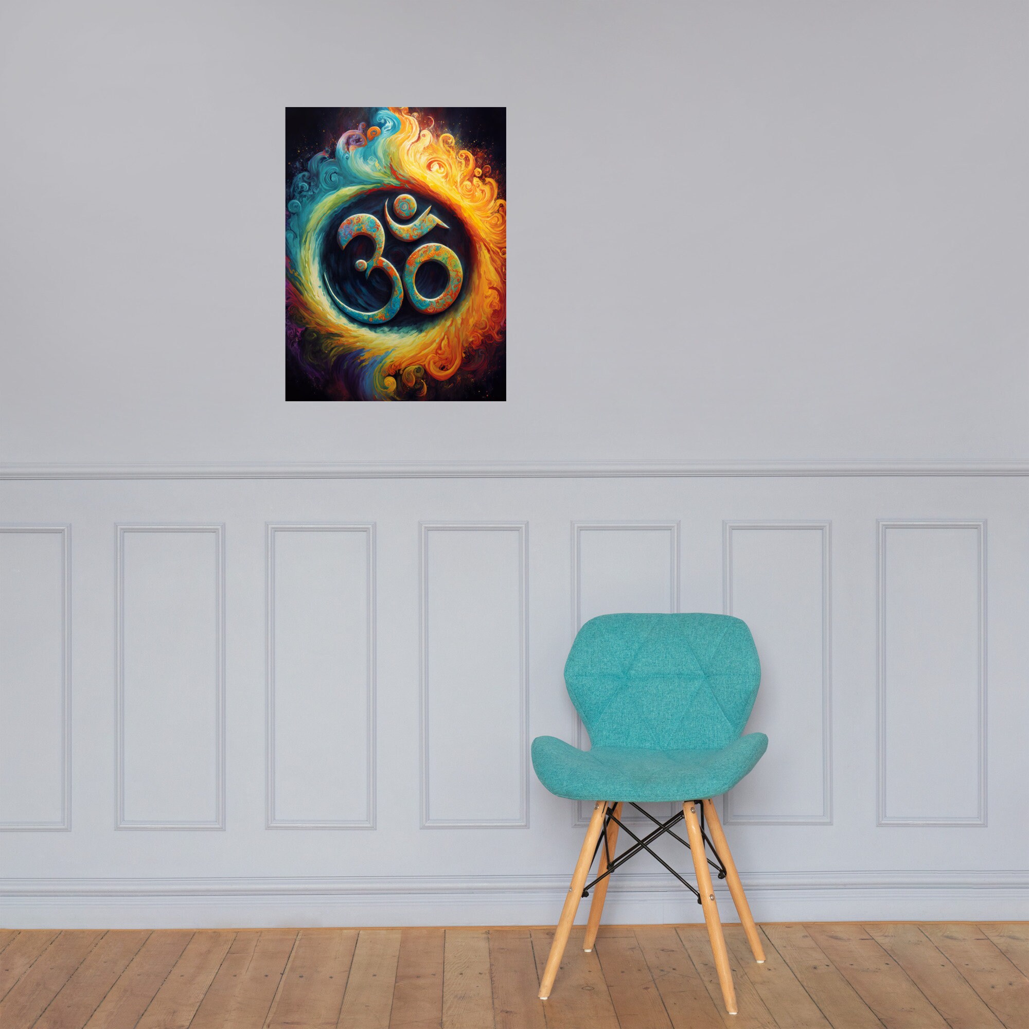 Cosmic Om Digital Art | Aum Symbol | Om Symbol | Mystic Art ...