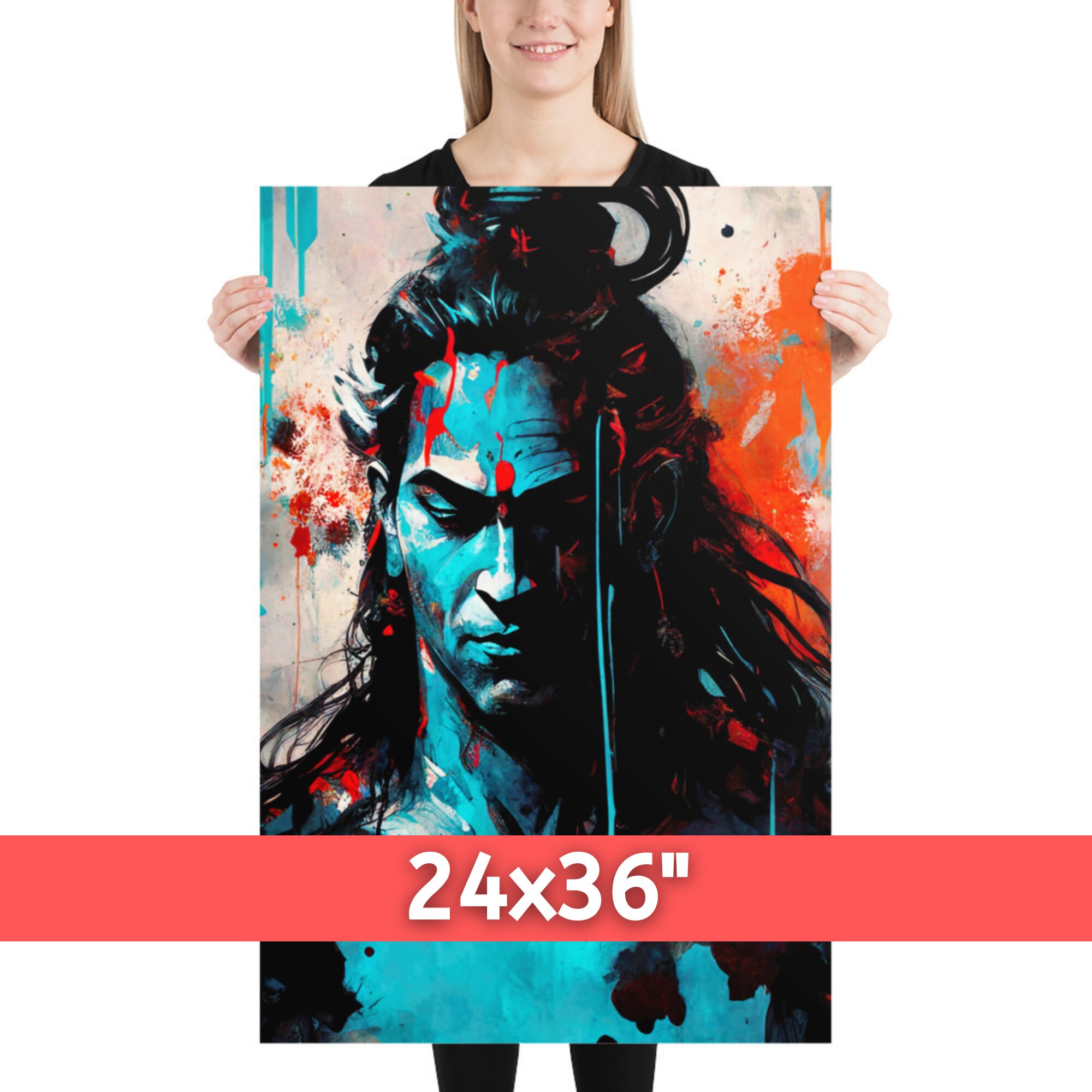 Lord Shiva Art Shiva Print Shiva Painting Tantra - Etsy