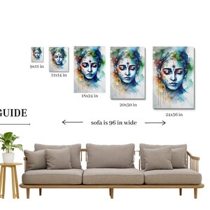 Hare Krishna Watercolor Art Print | Krishna Art | Krishna Picture ...