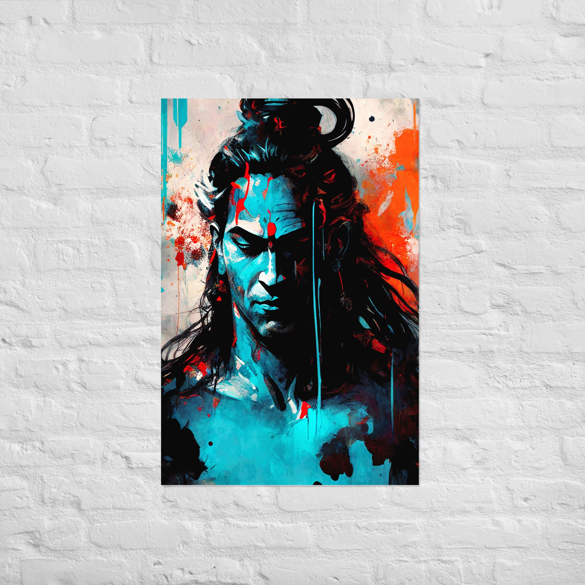 Lord Shiva Art | Shiva Print | Shiva Painting | Tantra | Warrior Art ...