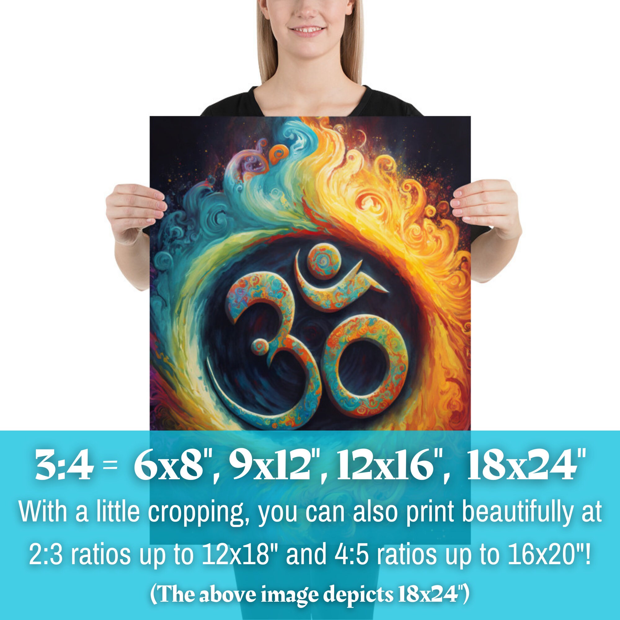 Cosmic Om Digital Art | Aum Symbol | Om Symbol | Mystic Art ...
