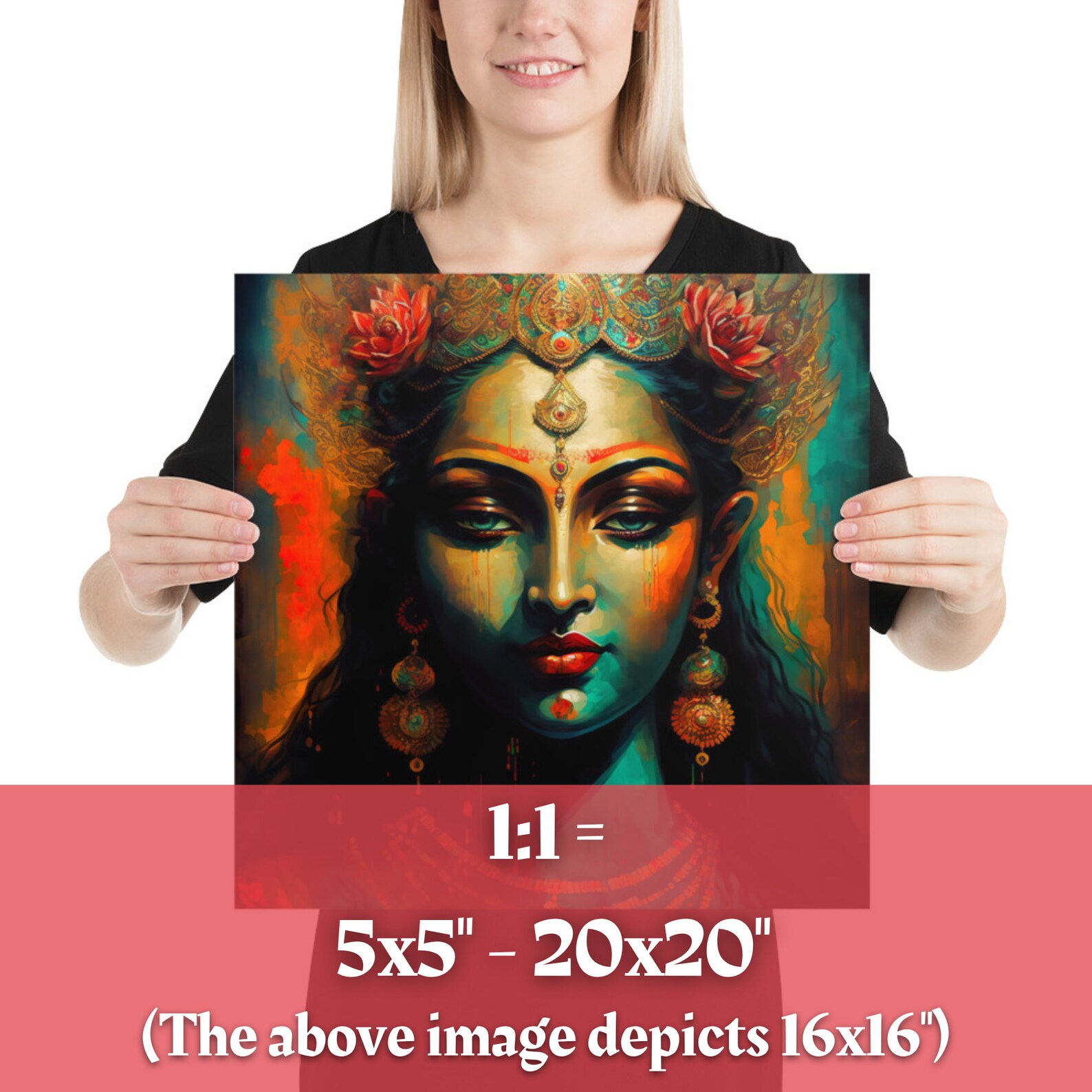 Lakshmi Digital Art | Shakti Art | Goddess Art | Divine Feminine | Goddess Painting | Yoga Art ...