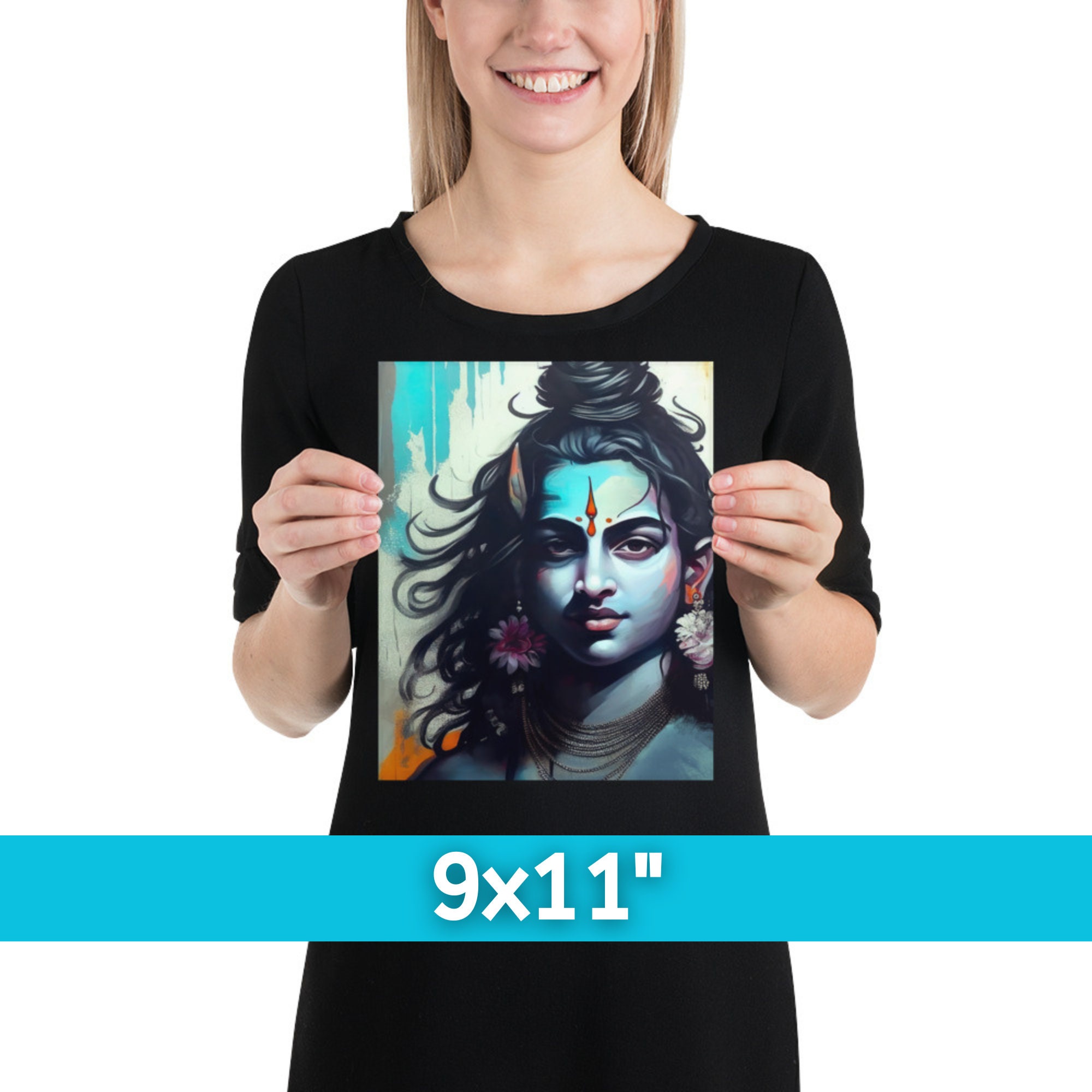 Shiva Art Shiva Poster Lord Shiva Shiva Painting Hindu - Etsy