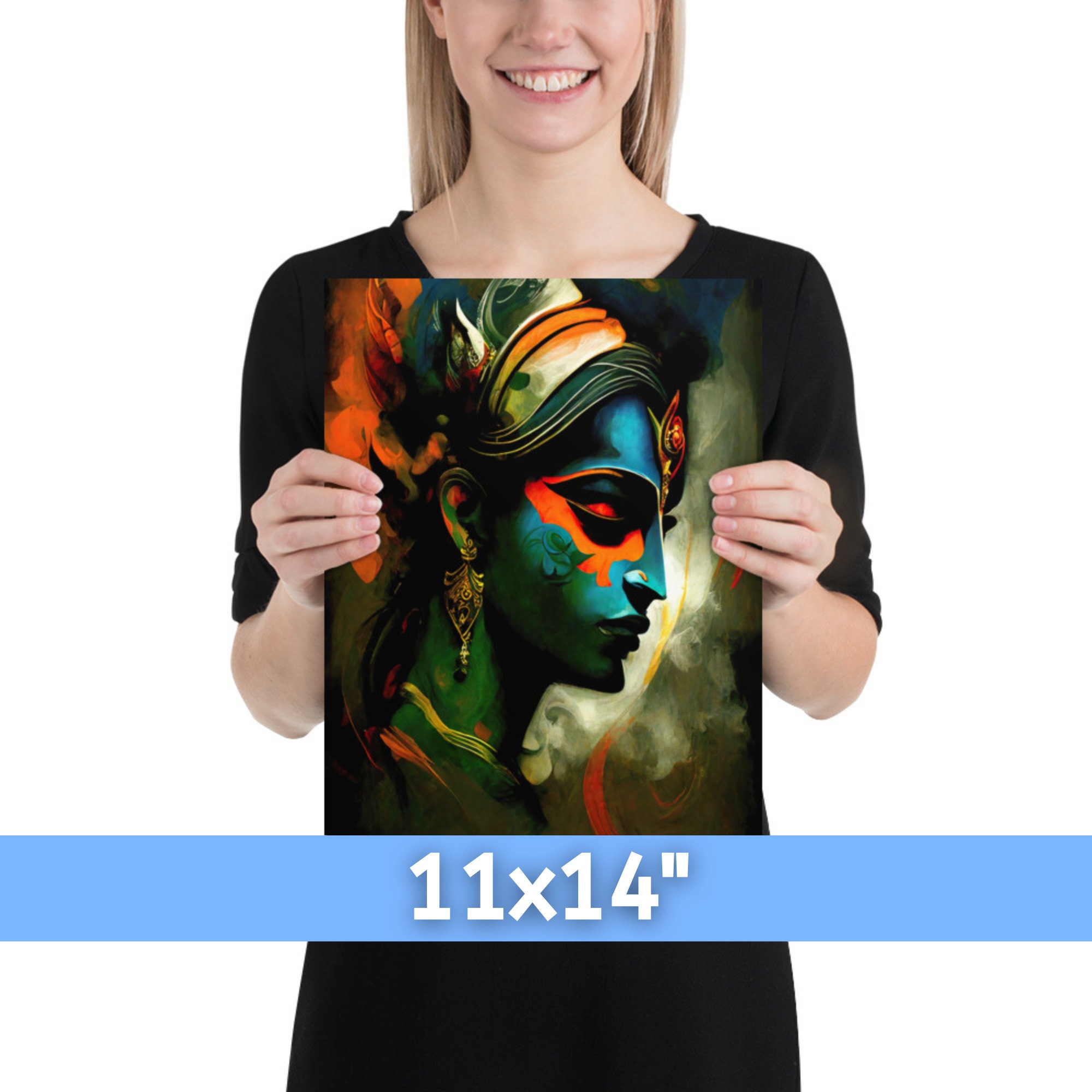 Avatar Krishna Print | Krishna Art | Krishna Painting | Krishna Picture ...