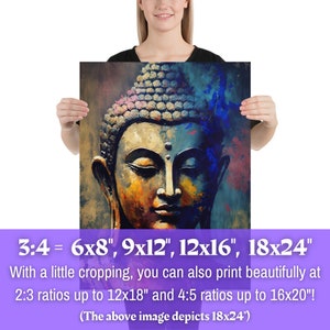 Buddha Printable Spiritual Art | Buddha Art | Peaceful Art | Zen Art ...