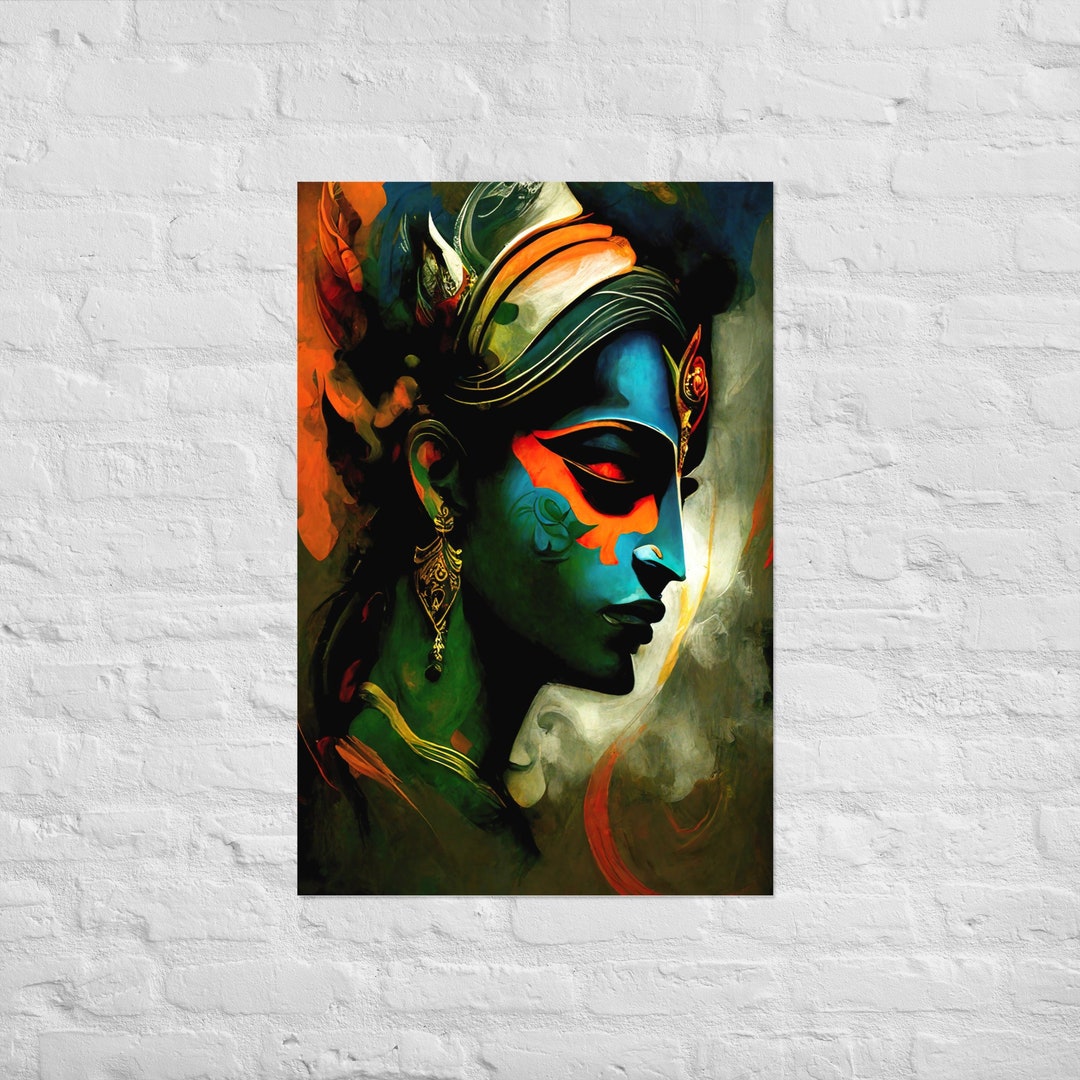 Avatar Krishna Print | Krishna Art | Krishna Painting | Krishna Picture ...