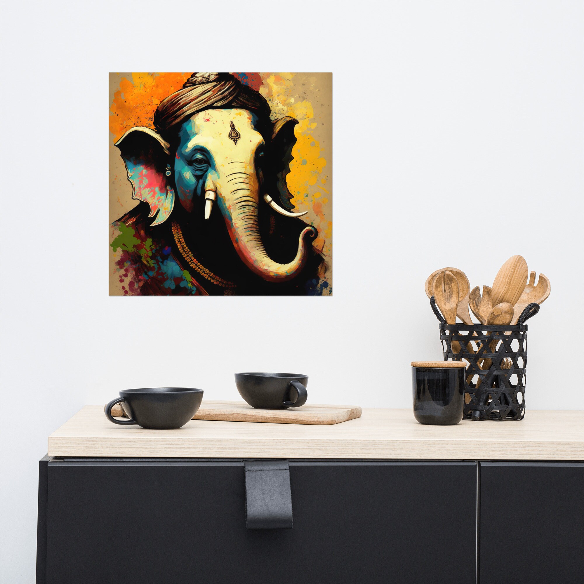 Ganesh Digital Art Ganesha Picture Ganesha Painting Mystic Art Ganesha ...