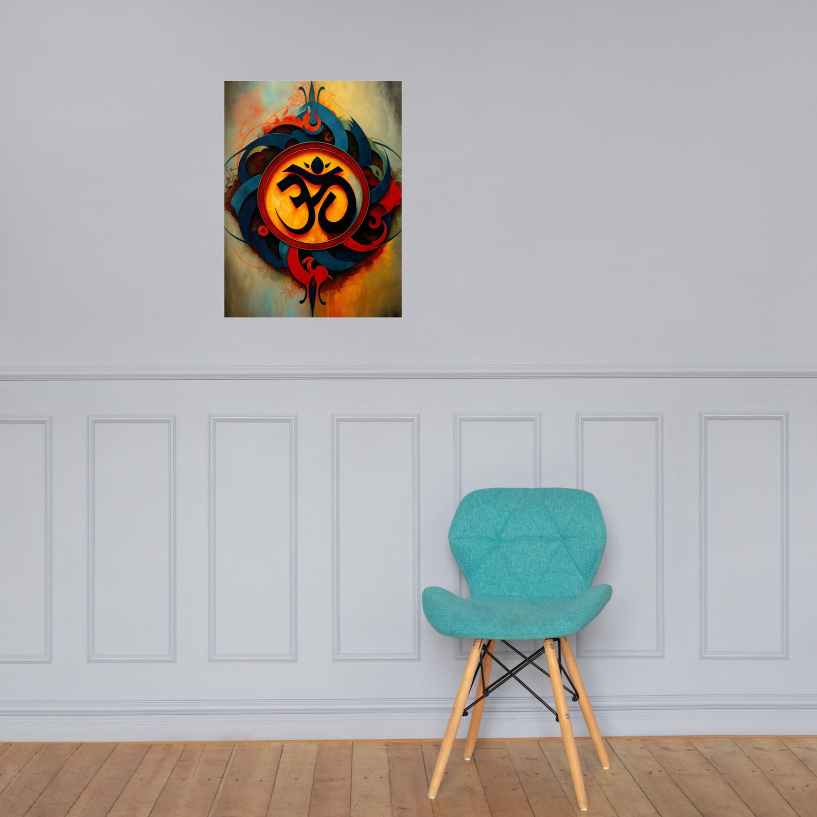 Aum Symbol Digital Art | Om Symbol | Mystical Art | Meditation Art ...
