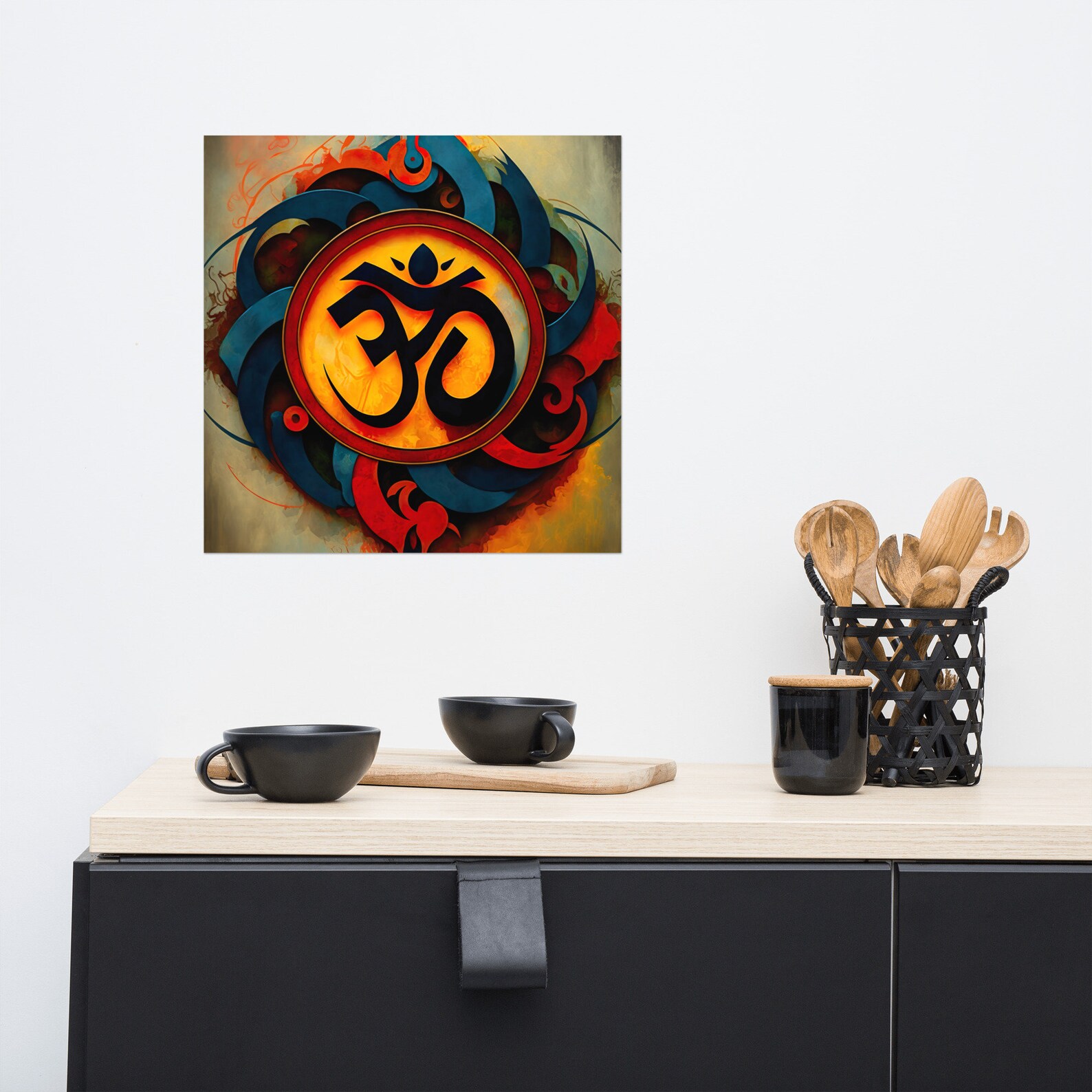 Aum Symbol Digital Art | Om Symbol | Mystical Art | Meditation Art ...
