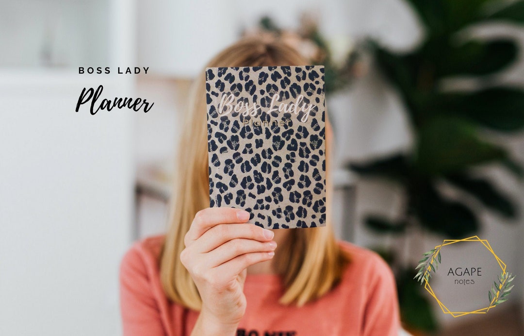 Boss Lady Planner | Fierce Personal Calendar | Organizer | Notes ...