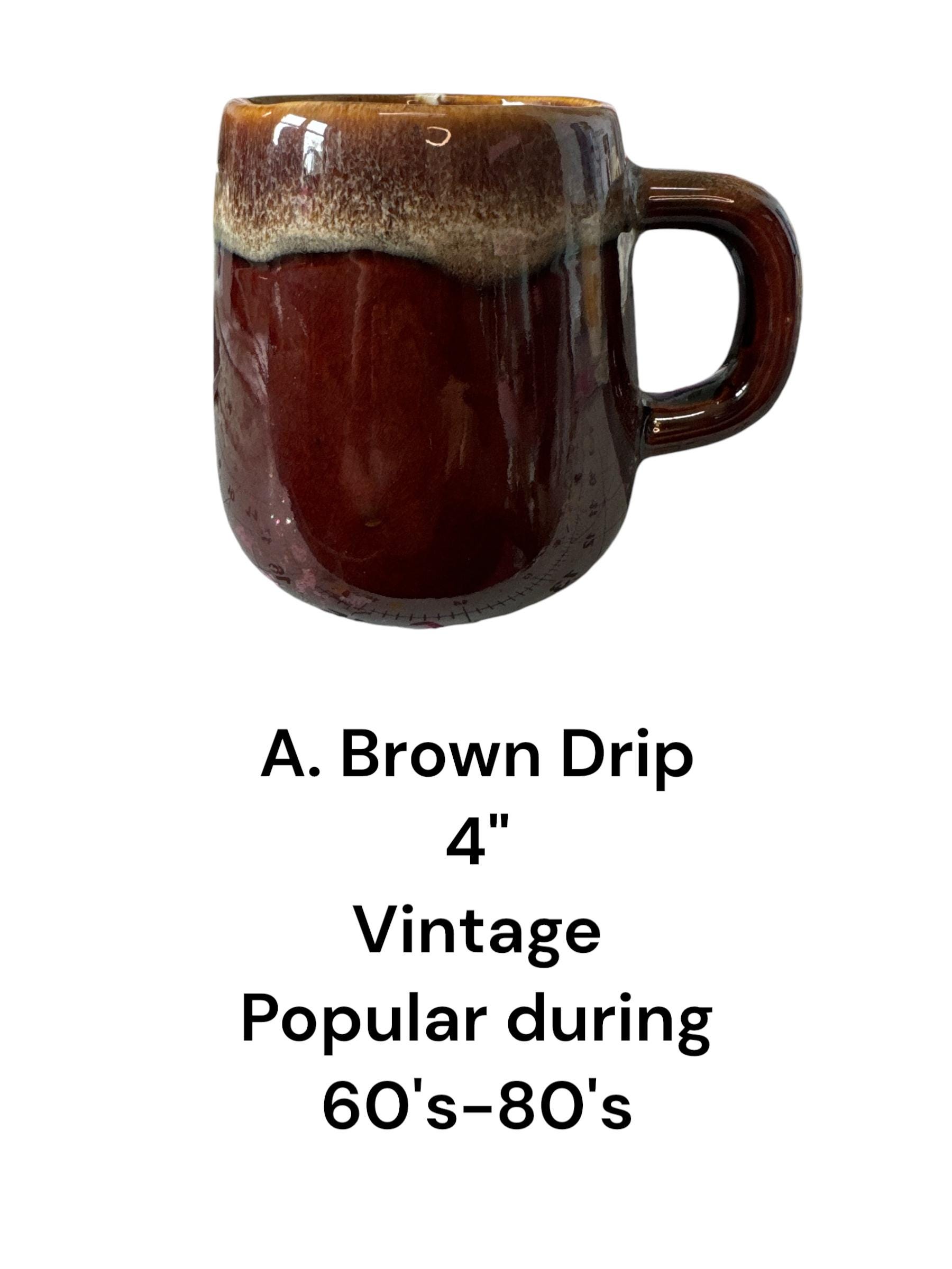 Vintage Retro Cup / Mug and Saucer Sets **mug Set 1** Stoneware ...