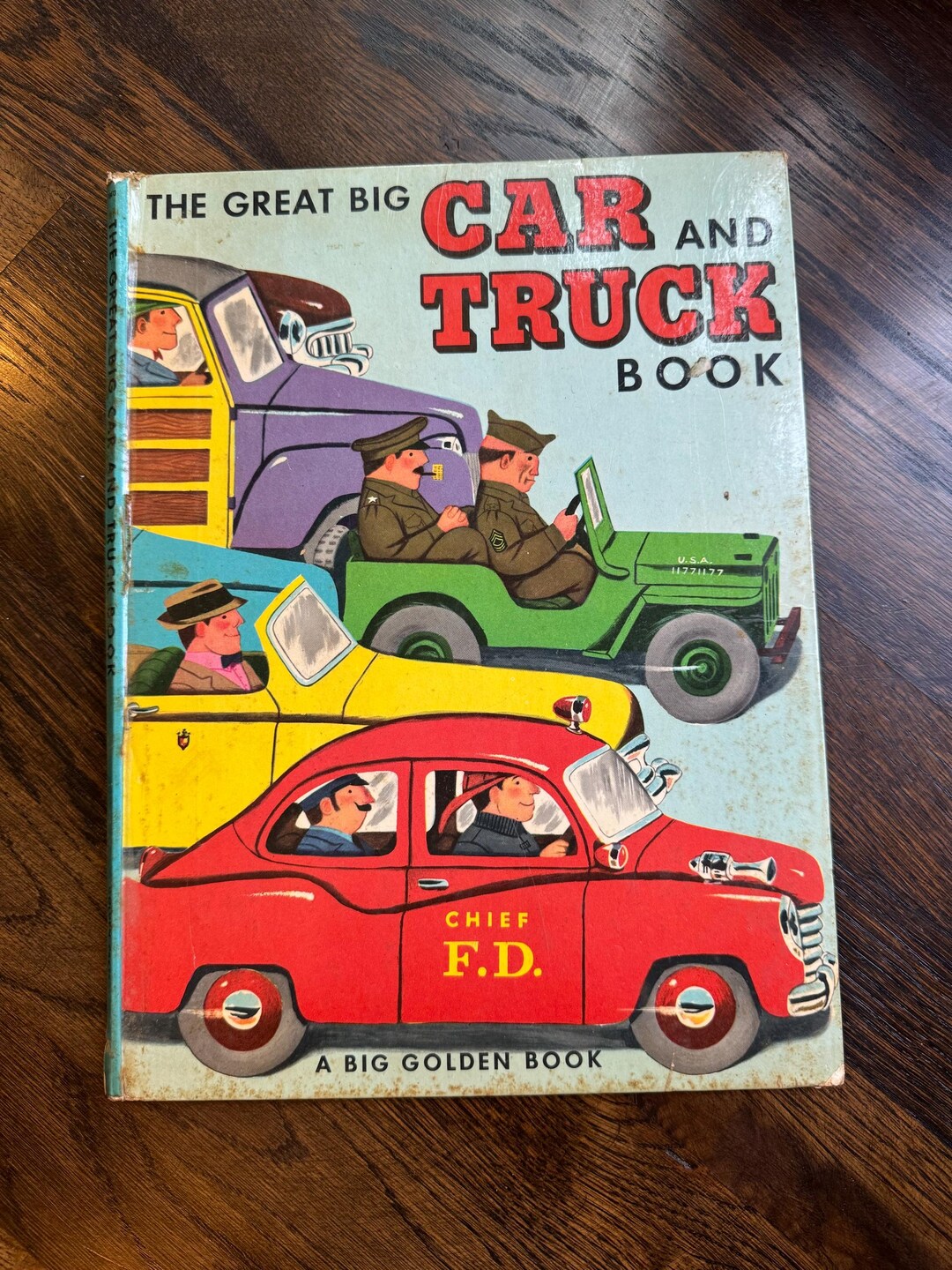 The Great Big Car and Truck Book a Golden Book. Vintage From 1966 ...