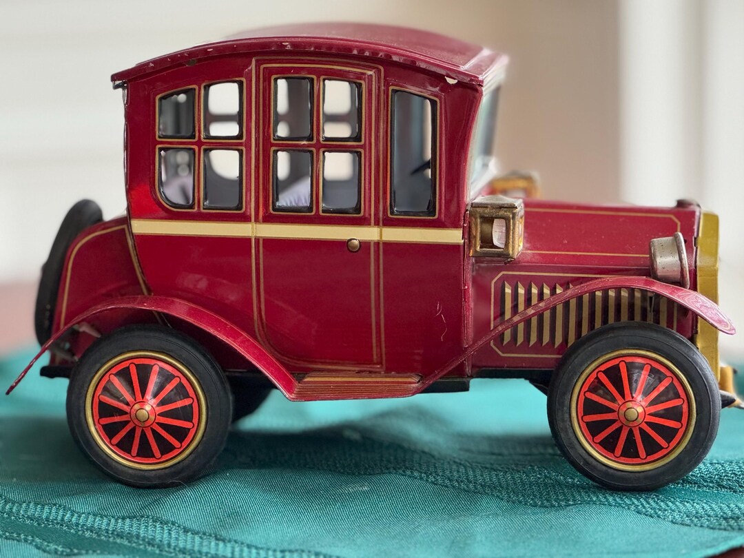 Rosko Vintage Wind up Car 1950s - Etsy