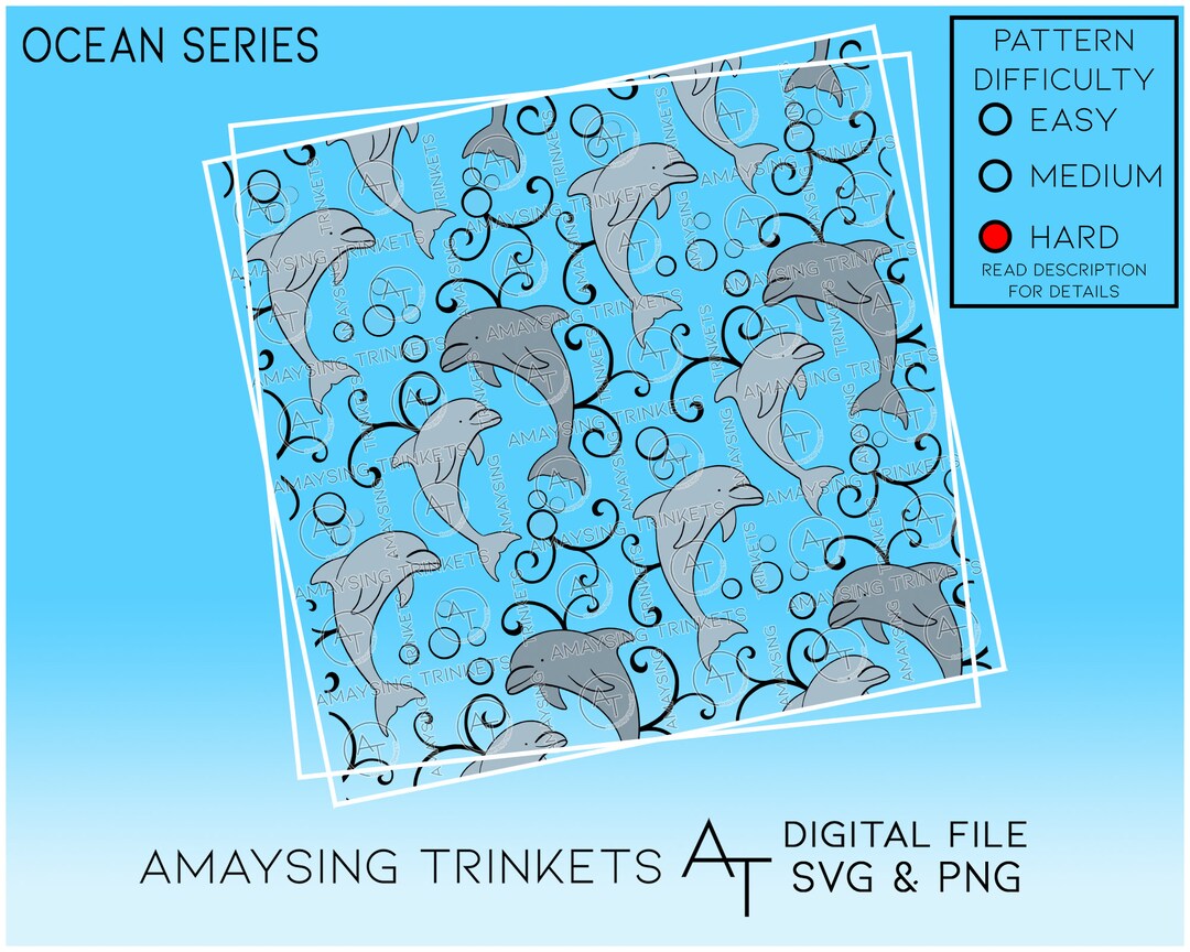 Ocean Series Dolphin Wrap - Etsy