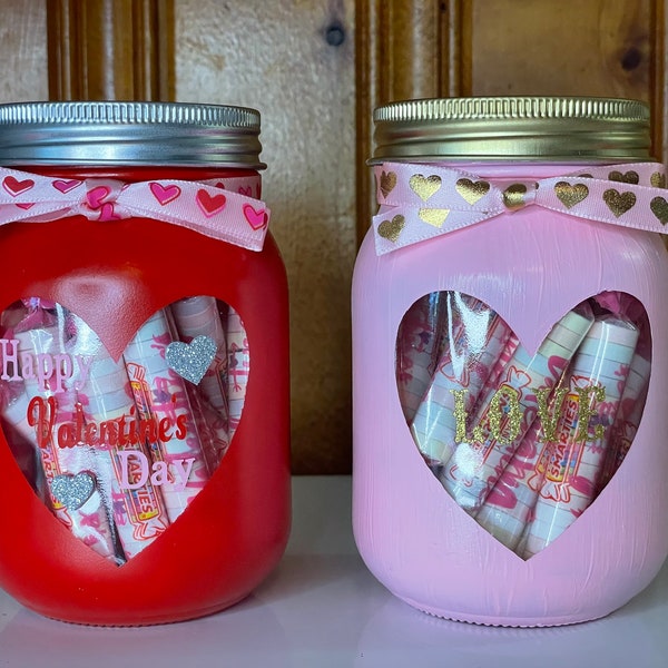 Mason Jar Heart - Etsy