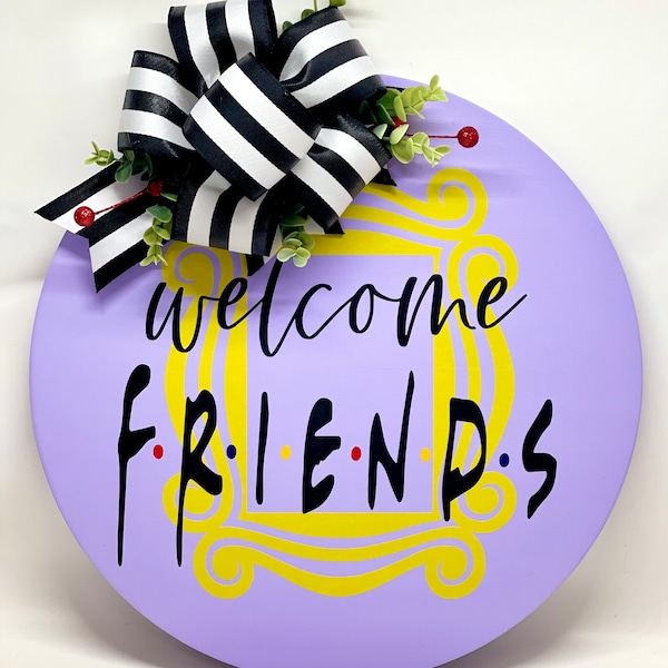 Friends Door Hanger - Etsy
