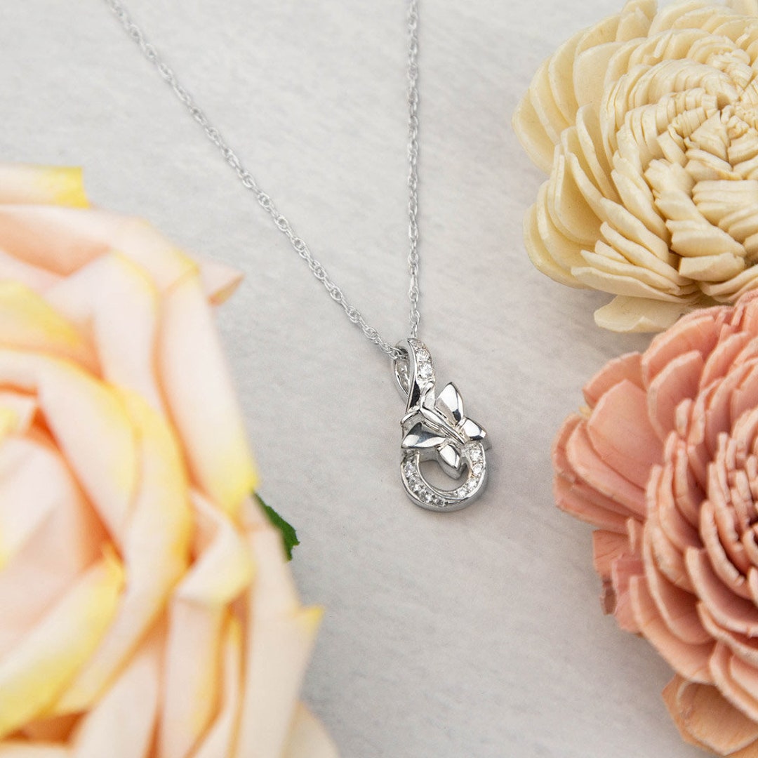 Silverlight Urns Butterfly Infinity Cremation Jewelry for Ashes - Etsy