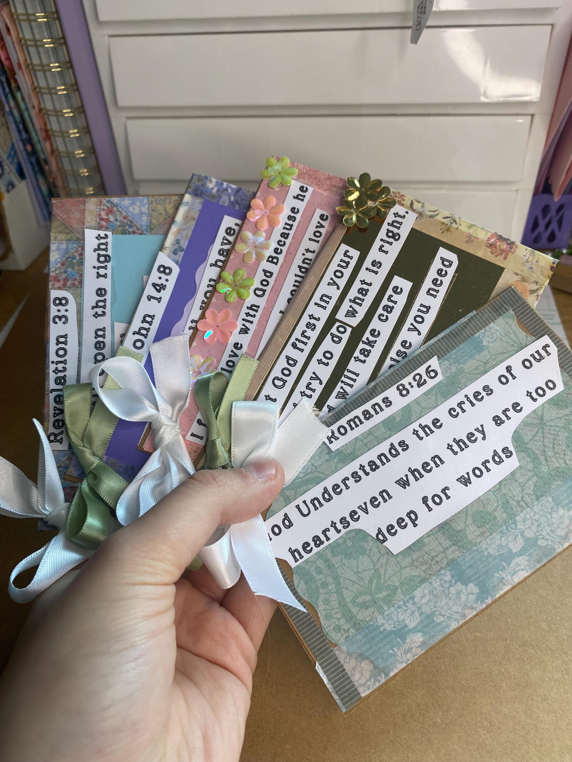 Handmade Bible Verse Cards: Christian Scripture, Catholic Prayer - Etsy