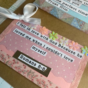 Handmade Bible Verse Cards: Christian Scripture, Catholic Prayer - Etsy