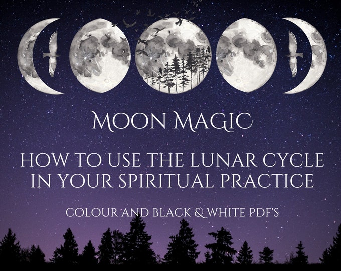 Moon Magic: a Digital Guide // Digital Coven - Etsy