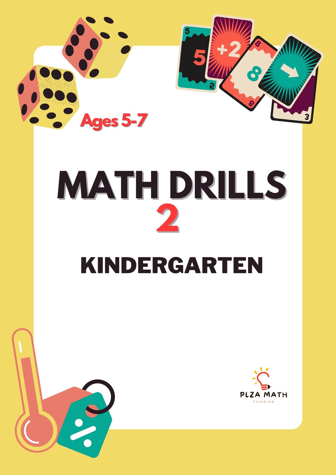 K2 MATH DRILLS DOWNLOAD - Etsy