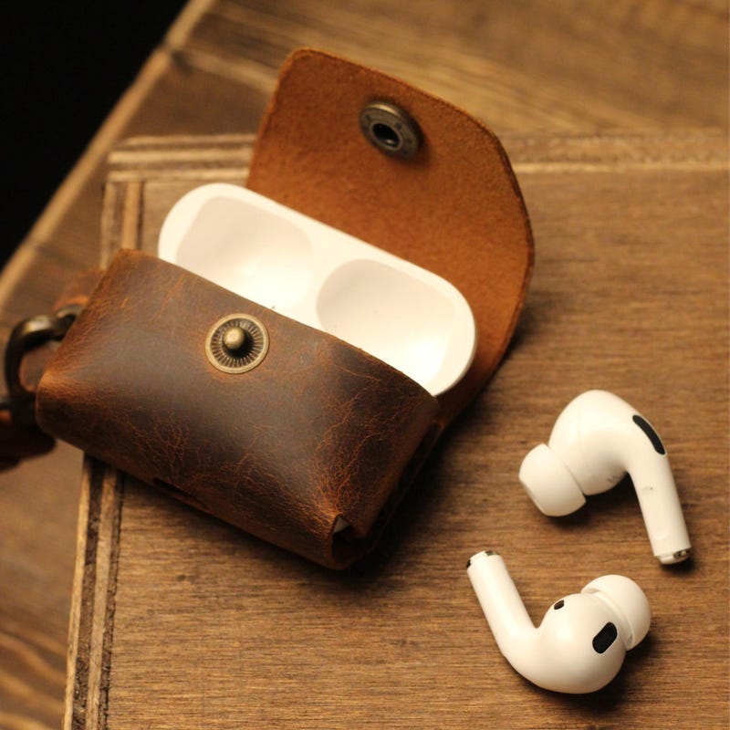 Leather AirPod Case - Etsy