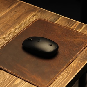 Leather Desk Set, Large Mouse Pad, Office Desk Mat, Desk Pen Holder ...
