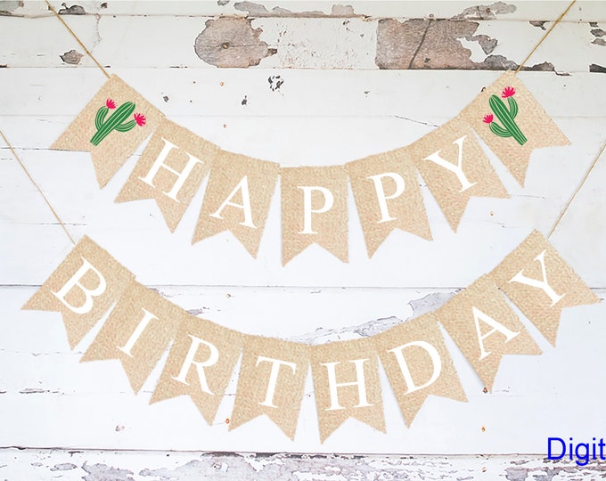 Cactus Welcome Sign, Fiesta Birthday Sign, Cactus Birthday Decorations ...