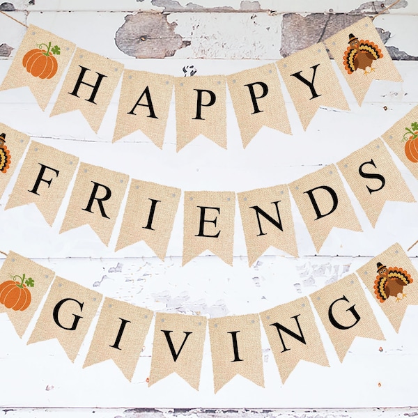 Friendsgiving Decor - Etsy