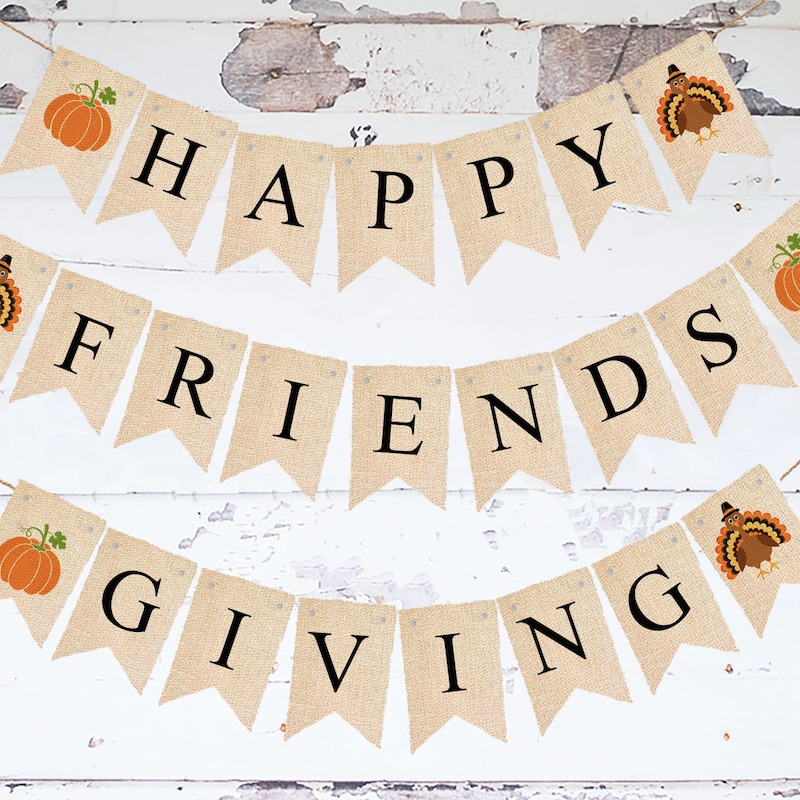 Printable Friendsgiving Banner - Etsy