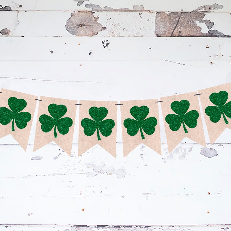 St Patricks Banner - Etsy