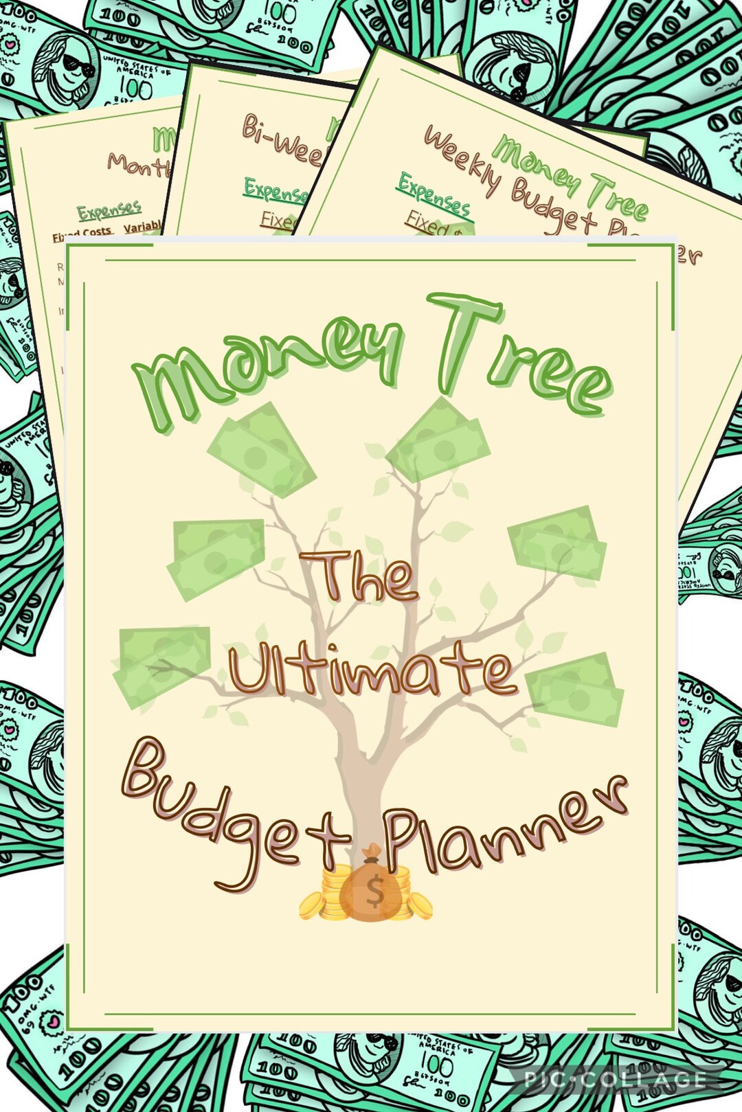 Money Tree Budget Planner - Etsy